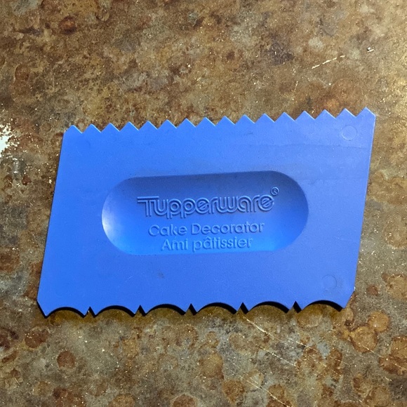 Tupperware | Kitchen | Tupperware Blue Cake Decorator | Poshmark
